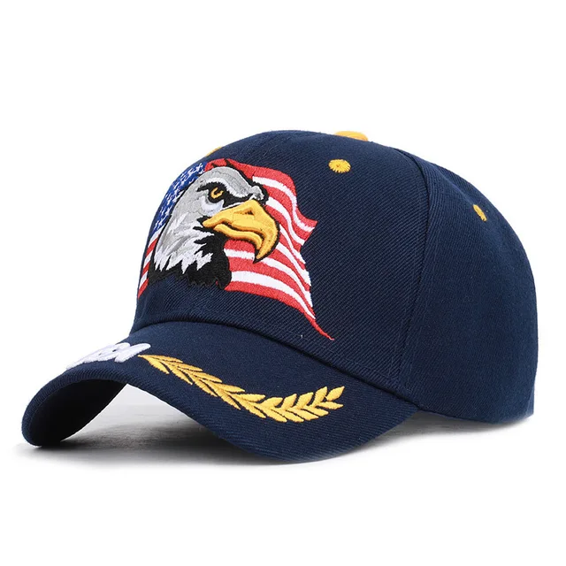 Men’s Animal Farm Snap Back Trucker Hat Patriotic American Eagle and ...