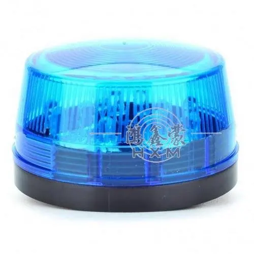 Safety Blue Flashing Warning Light for Motorcycle/Vehicle (12V) Free ...