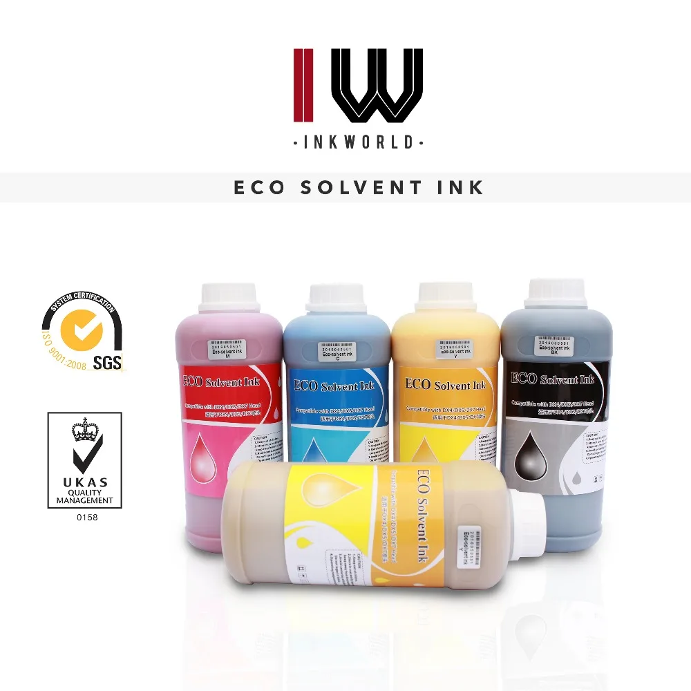 1000ML Eco Solvent Ink For Roland VS 540 VS 420 VS 300 SP 300i VP 540i ...
