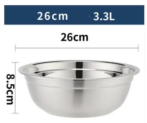 Stainless steel pot household vegetable washing basin Kitchen Baking ...