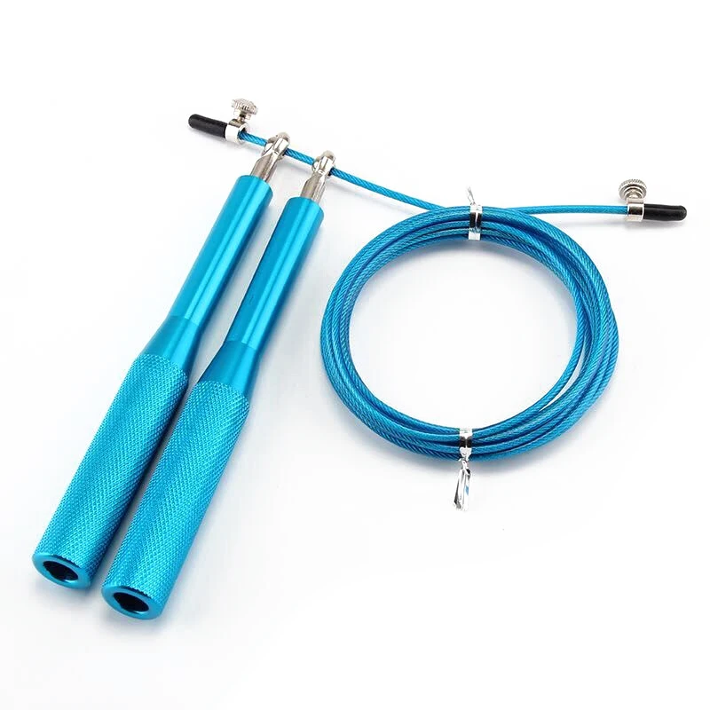 3 Meter Aluminum Handle Adjustable Skipping Rope Boxing Warm Up MMA ...