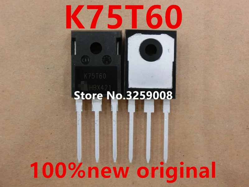 K75T60 IKW75N60T 100% new imported original 5PCS/10PCS|10pcs| - AliExpress