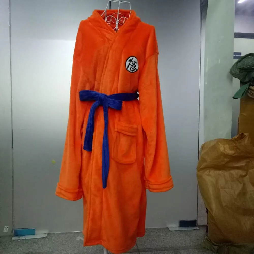 Anime Dragon Ball Son Goku Bathrobe Kimono Gown Cosplay Costume ...