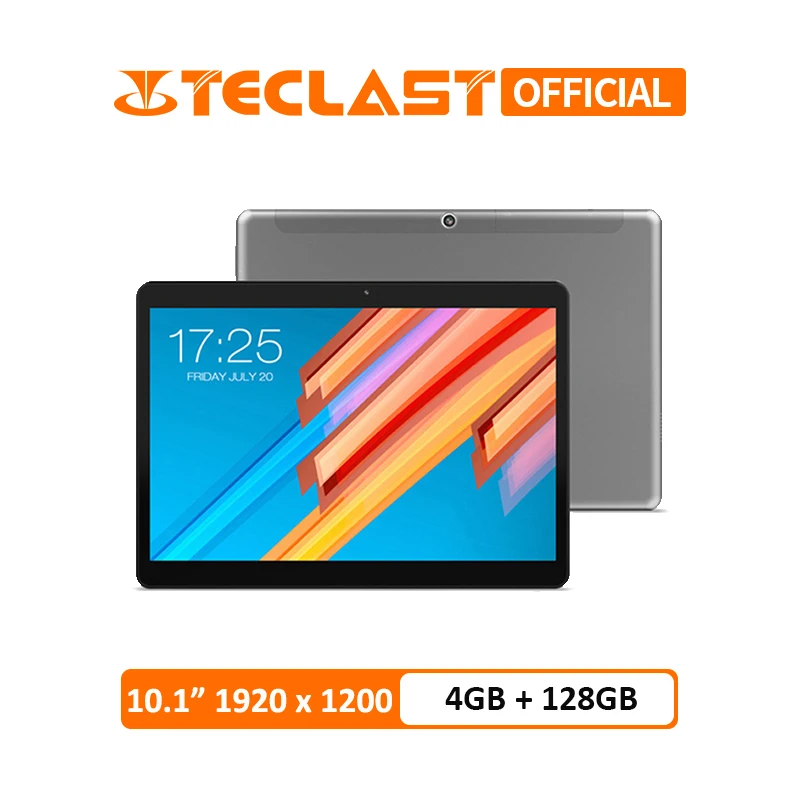 Teclast m20 tablet pc de 4gb de ram 128gb rom de 10.1 polegadas 1920* ...