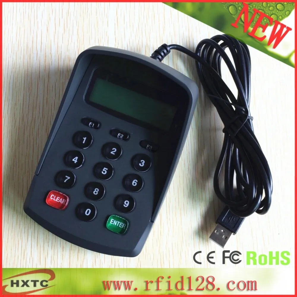 Usb Emulator Rs232 Programmable Pinpad With Pos System For Mall ...
