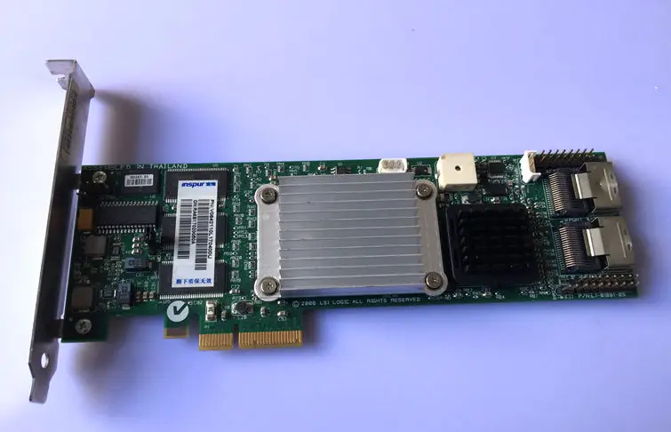 RaidStorage Avago LSI MegaRAID SAS 8308ELP LSI00051 8 Port Cache PCI e ...