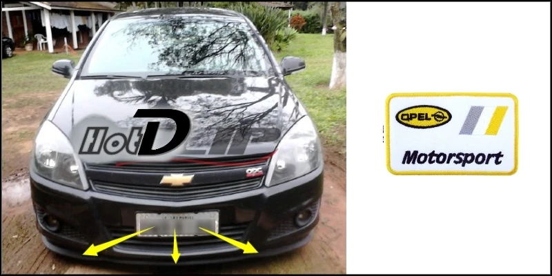 NOVOVISU Bumper Lip Deflector Lips For Opel ECO Speedster For Vauxhall ...