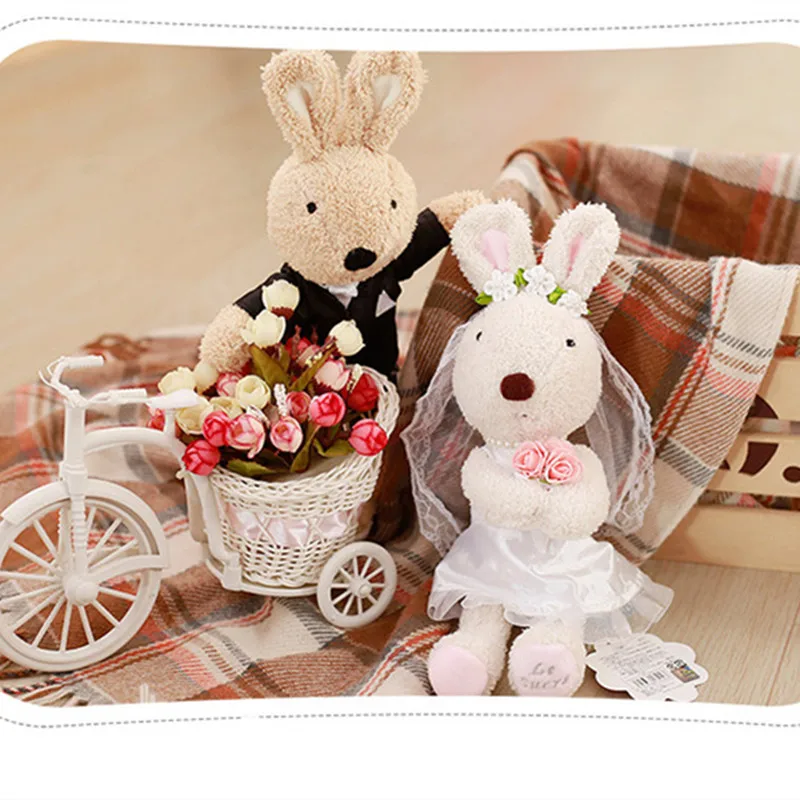 Juguetes de peluche de conejo kawaii de 45 cm, muñecos de peluche de ...