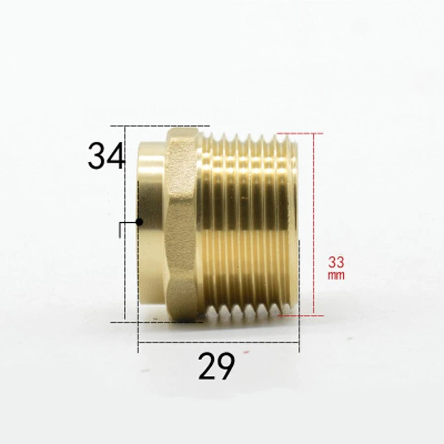 DN25 G 1" BSPP Male x 25.4mm 1" Weld Socket Brass Pipe Fitting Coupler Adapter Water Gas Oil ...