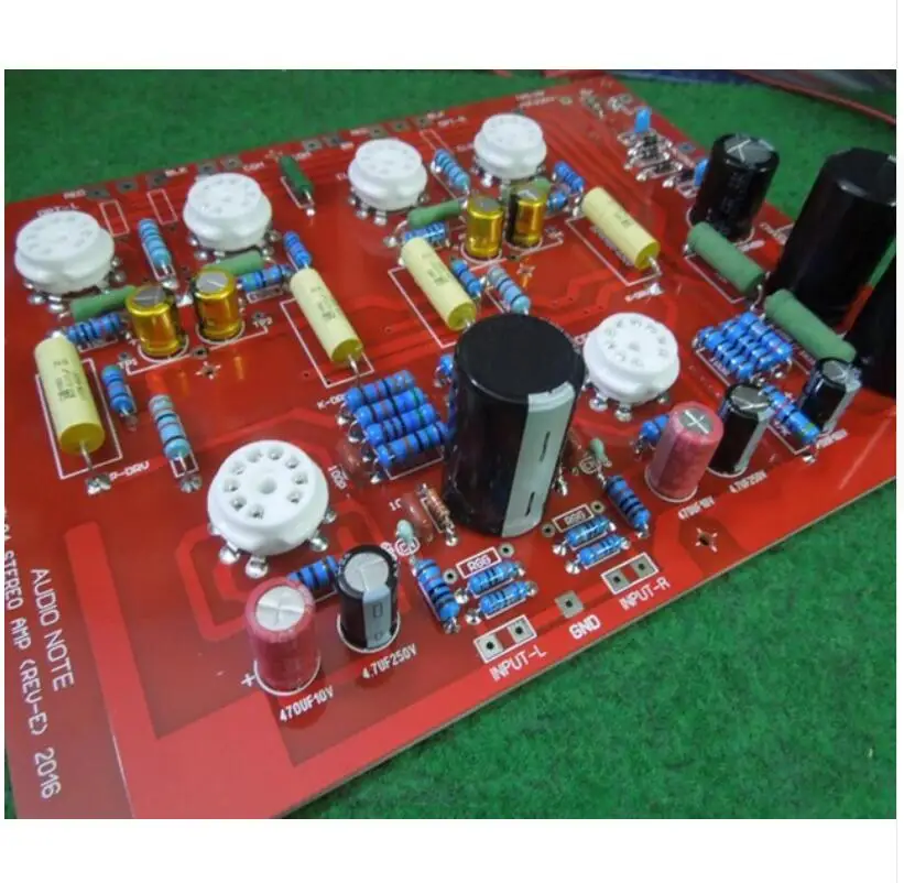 new Hi End Stereo Push Pull EL84 Vaccum Amplifier PCB DIY Kit Ref Audio ...