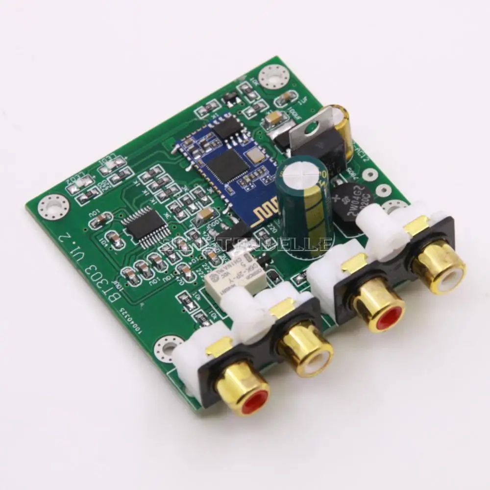 New Csr Qcc3003 Bluetooth 50 Receiver Board Pcm5102a Audio Dac Decoder Board With Analog Input 