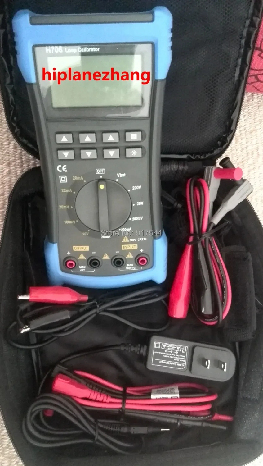 Loop Process Calibrator Voltage Current Source Meter 0 20mA 0 10V H706 ...