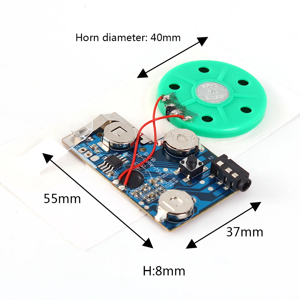 Recordable Voice Module 120S Sound Music Gift Greeting Light Control ...