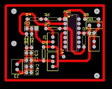 Pt100 temperature sensor pcb pt100 schematic and pcb design file 0 ...