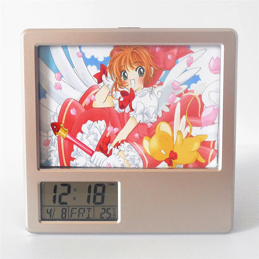 New Desk Digital Alarm Clock Cardcaptor Sakura Creative Multi ...