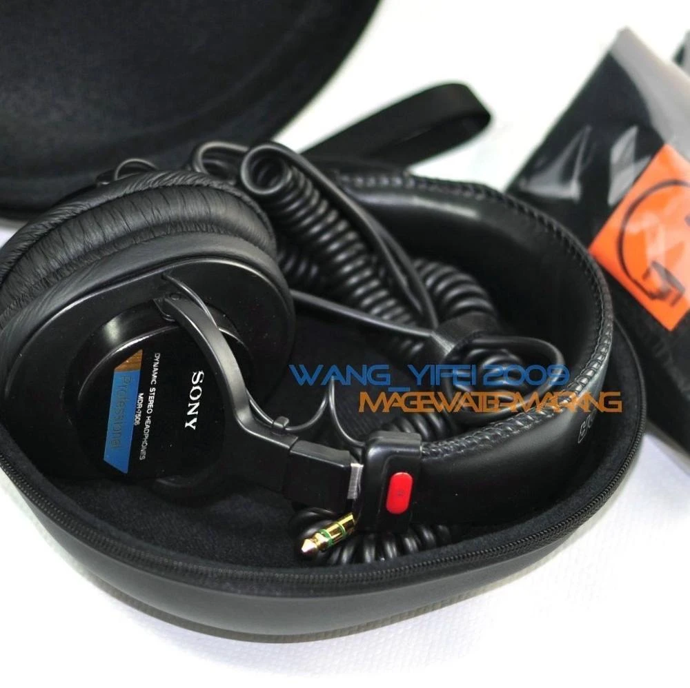 Hard Shell Case Box & Carrying Bag Pouch Groups For SONY MDR 7506 V6 ...