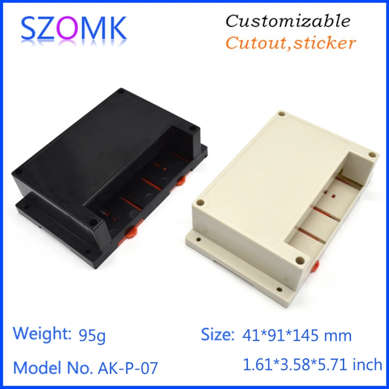 4 pieces a lot abs plastic electronics housing 145*90*41mm 5.71*3.54*1 ...