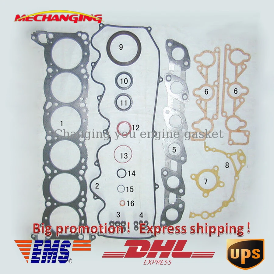 For Nissan Laurel Altima 2.4l A31 Rb24s Rb30s Full Set Engine ...