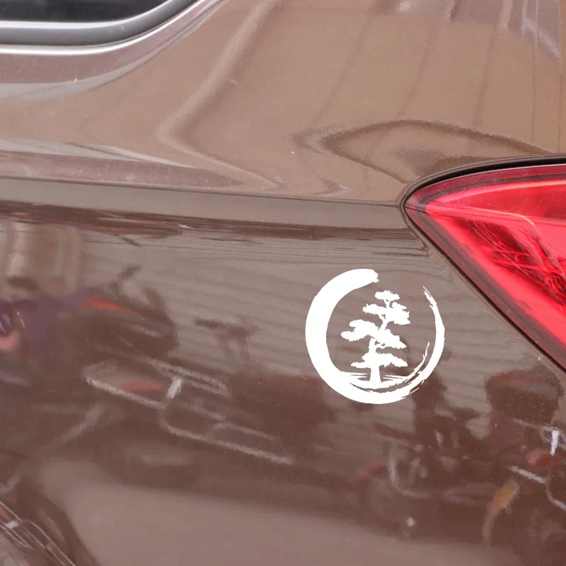 Tree Of Life in Circle Buddhism Car Sticker