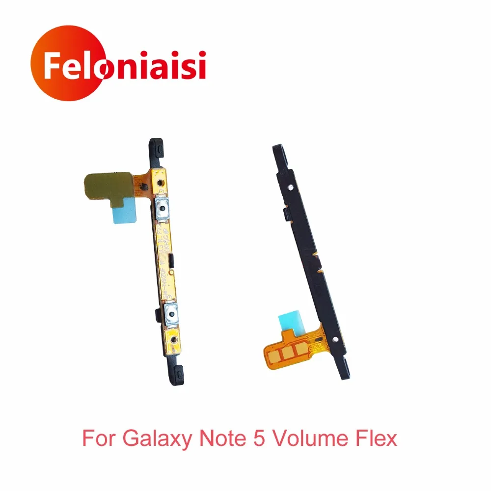10Pcs/lot High Quality For Samsung Galaxy Note 5 N920 N920F Volume ...