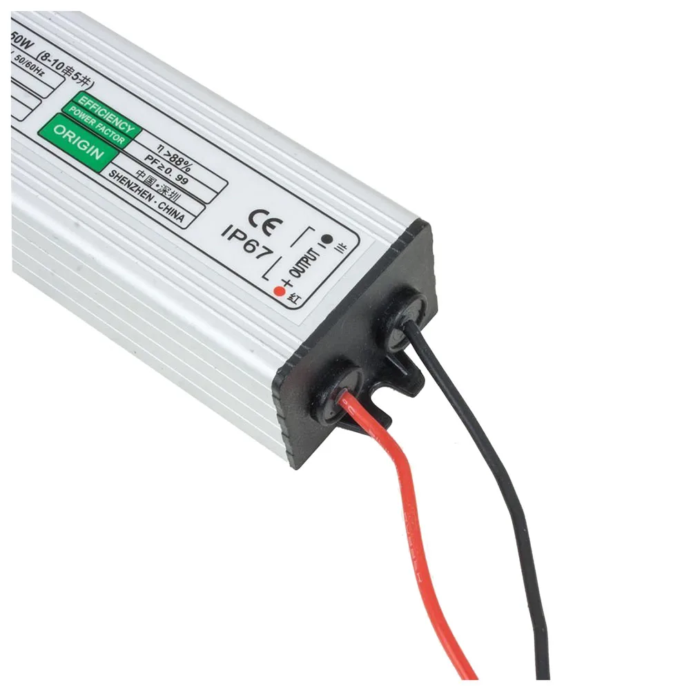 HFES New 50W LED Driver Waterproof IP67 Power Supply High Power Adapter ...