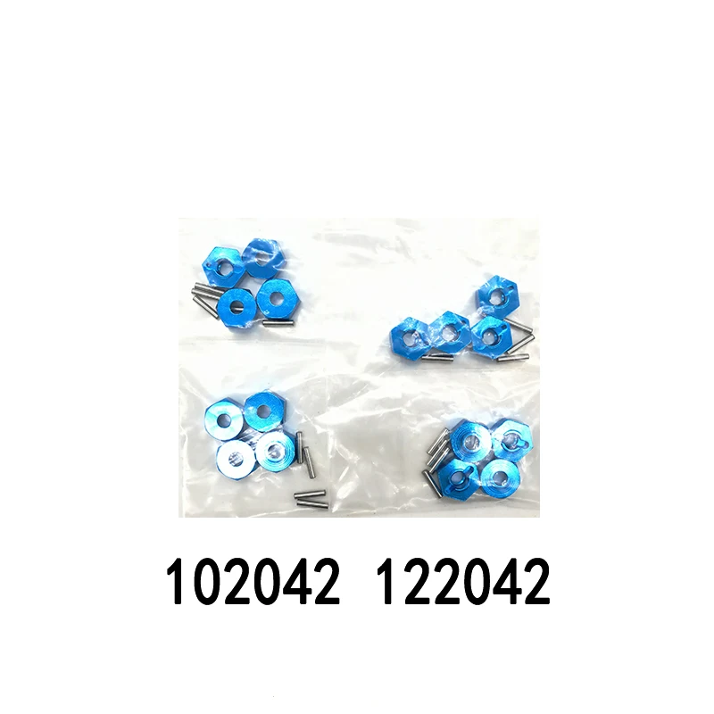 16 개 RC 차 HSP 102042 122042 휠 Hex Nut 12 미리메터 Drive 허브를 와 핀 02100 1/10 ...