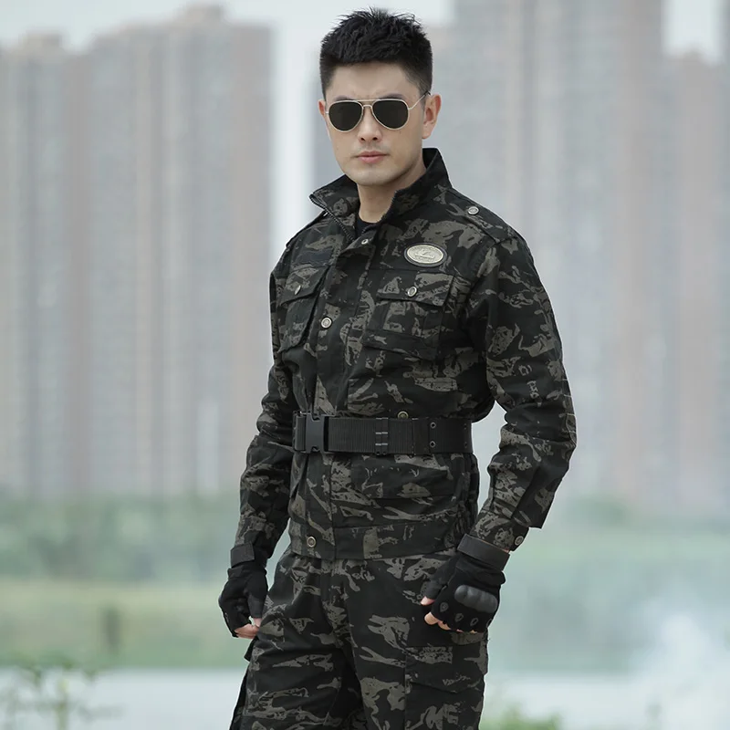 2017 Mens Military Uniform Camouflage Combet Sets American Militar ...