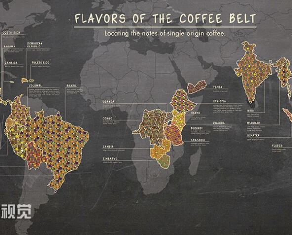 Coffee Origin Map