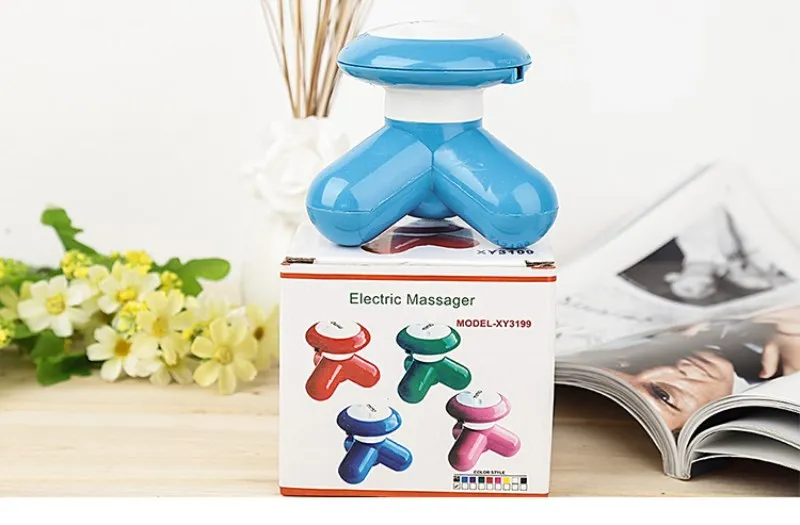 Usb Massage Ball Triangle Gadgets Man Women Mini Electric Leg Neck And Multifunctional Vibration