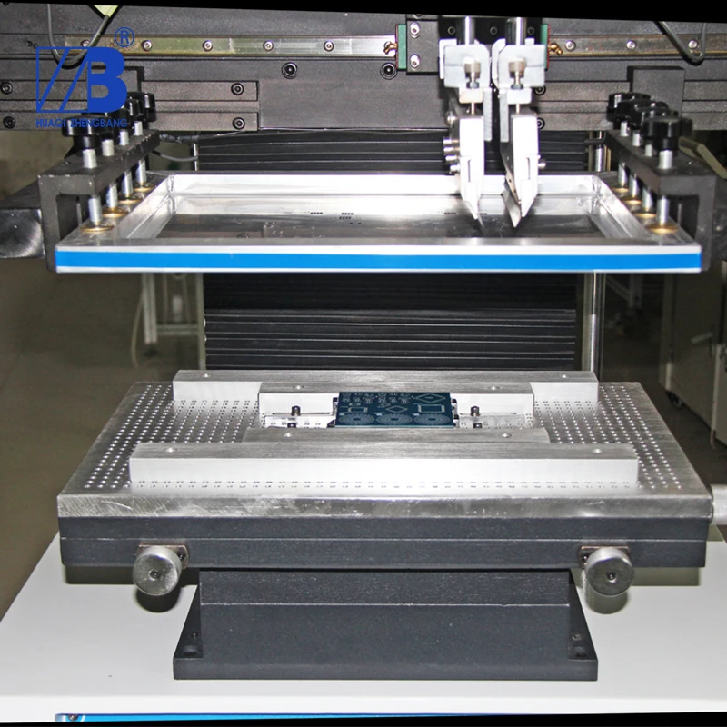 semi automatic solder paste silk screen printer/soldering printing ...