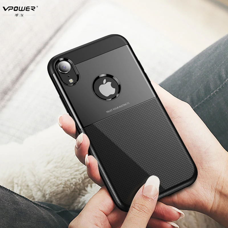Vpower 360 Full Case For iPhone XS Max Cases Luxury Soft Silicone Armor ...