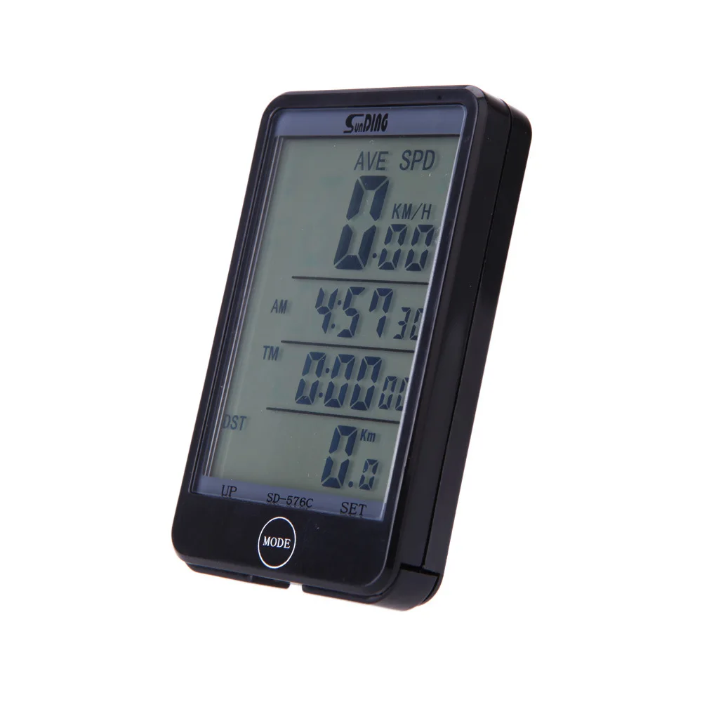 East New SD 576C wireless large touch screen English bike cyclometers ...