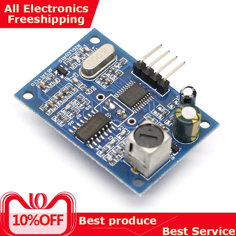 JSN-SR04T integrated ultrasonic ranging module waterproof ultrasonic ...