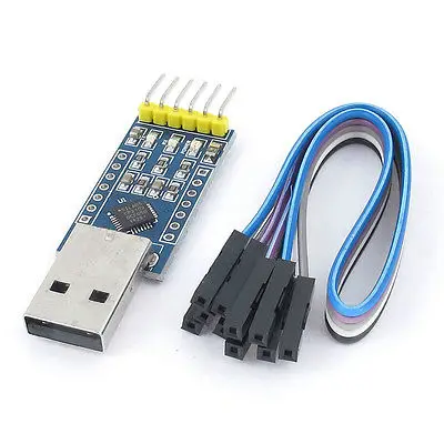 6Pin USB 2.0 to TTL UART Module Serial Converter CP2102 STC Replace ...