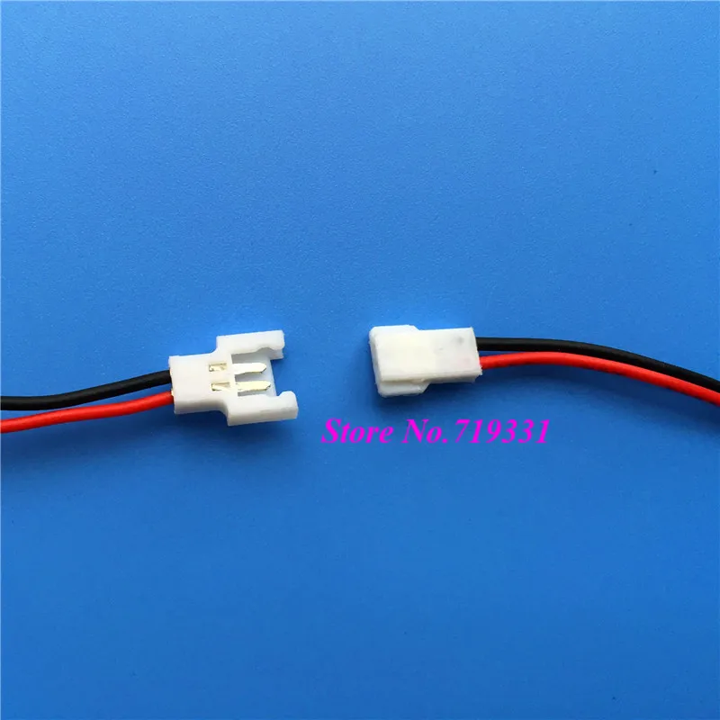 마이크로 MX 2.0mm 2 핀 2P 커넥터 플러그 수 암 커넥터, 20 세트 와이어|connector|wire paymentwire crimp connector ...