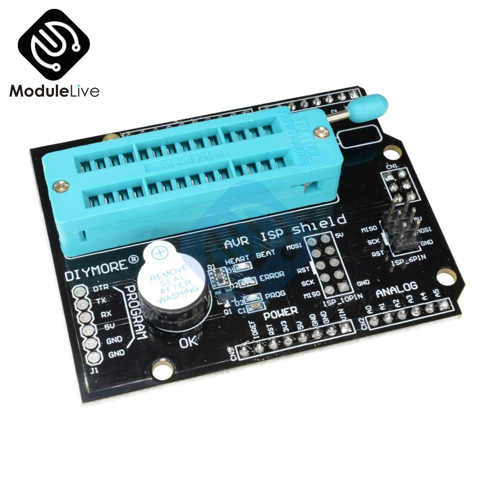 Avr Isp Programmable Expansion Shield Board For Arduino R3 Mega2560 ...