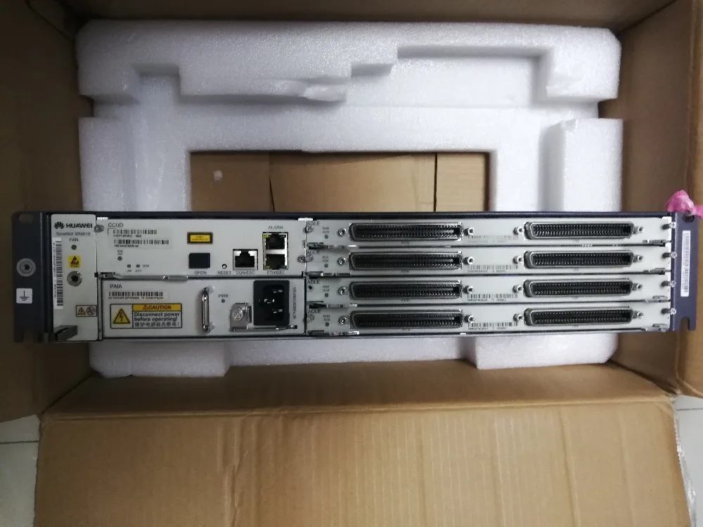 MA5616 For HUAWEI SmartAX with 4full set ADLE card Multiplexer IP DSLAM ...