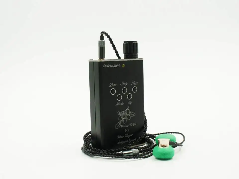 Walnut V2s HiFi Audiophile Lossless Portable MP3 Player Headphone ...