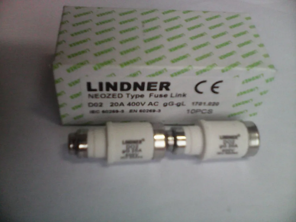 ฟิวส์: LINDNER NEOZEDประเภทFUSE Link D02 20A 400V 1701.020 / D02 25A ...