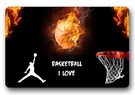 Basketball Net On Fire