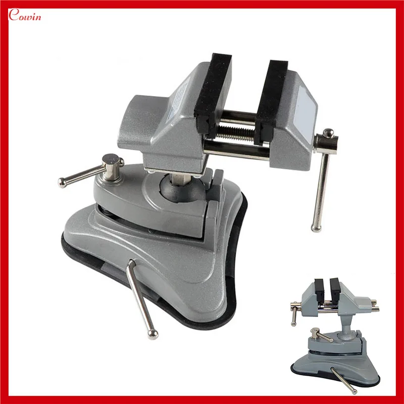 New Universal Aluminum Adjustable 360 degree Swivel Base Table Bench ...