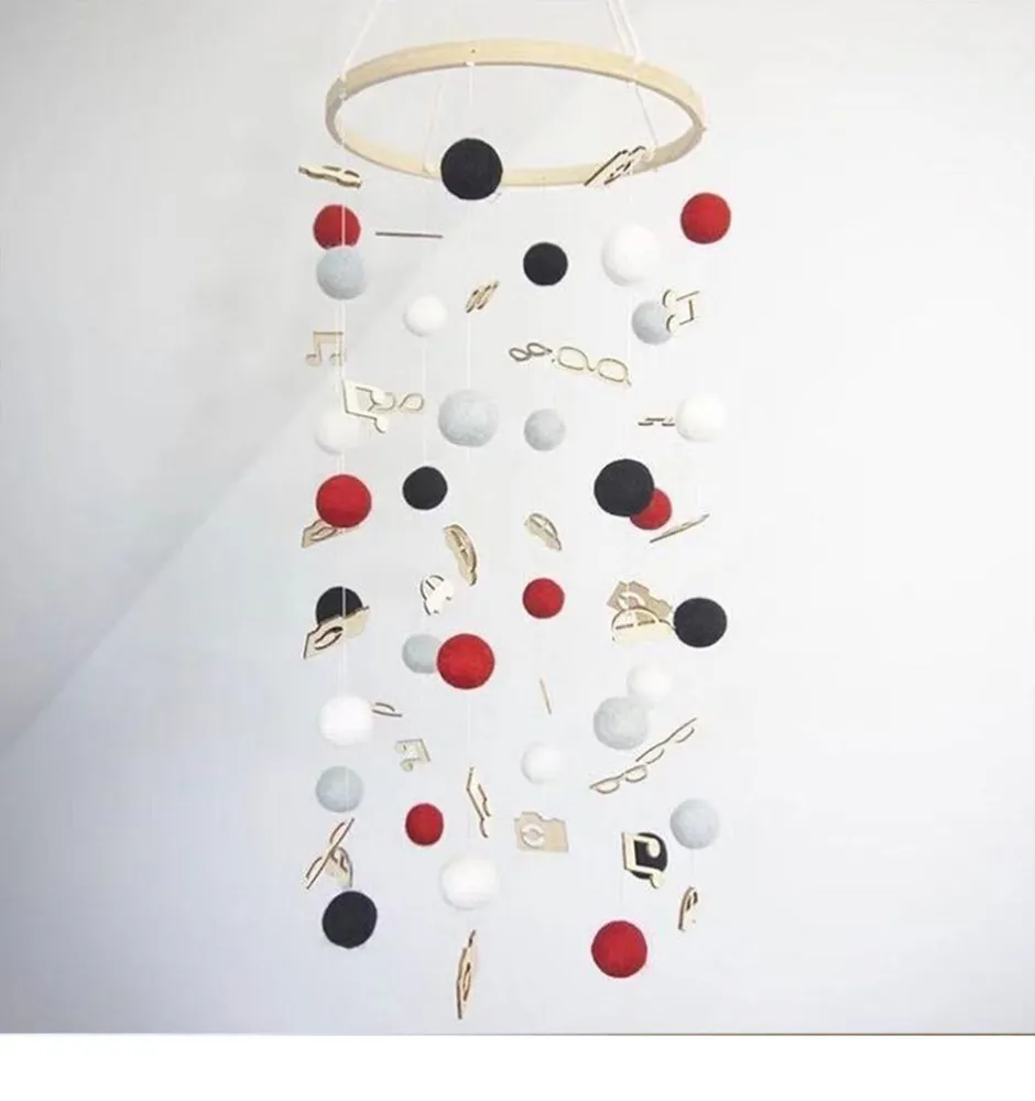 DIY Baby Toy Bed Bell Baby Rattles Material Package Baby Crib Holder ...