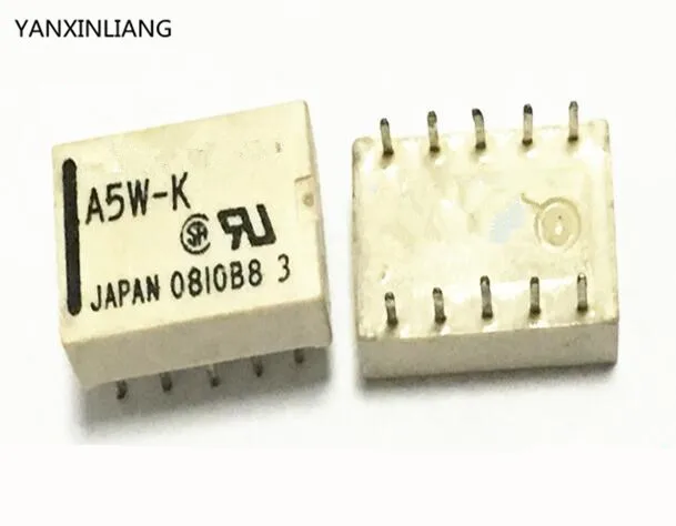 2 個ルレ高見澤 A5W K A5W K OH A5W OH K DIP 10 リレー 2x UM 5V オーディオ信号|集積回路| - AliExpress