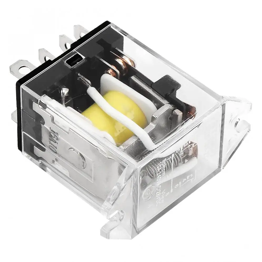 AC 220V 10A Sealed Auxiliary 8 Terminals and Transparent Case Gated ...