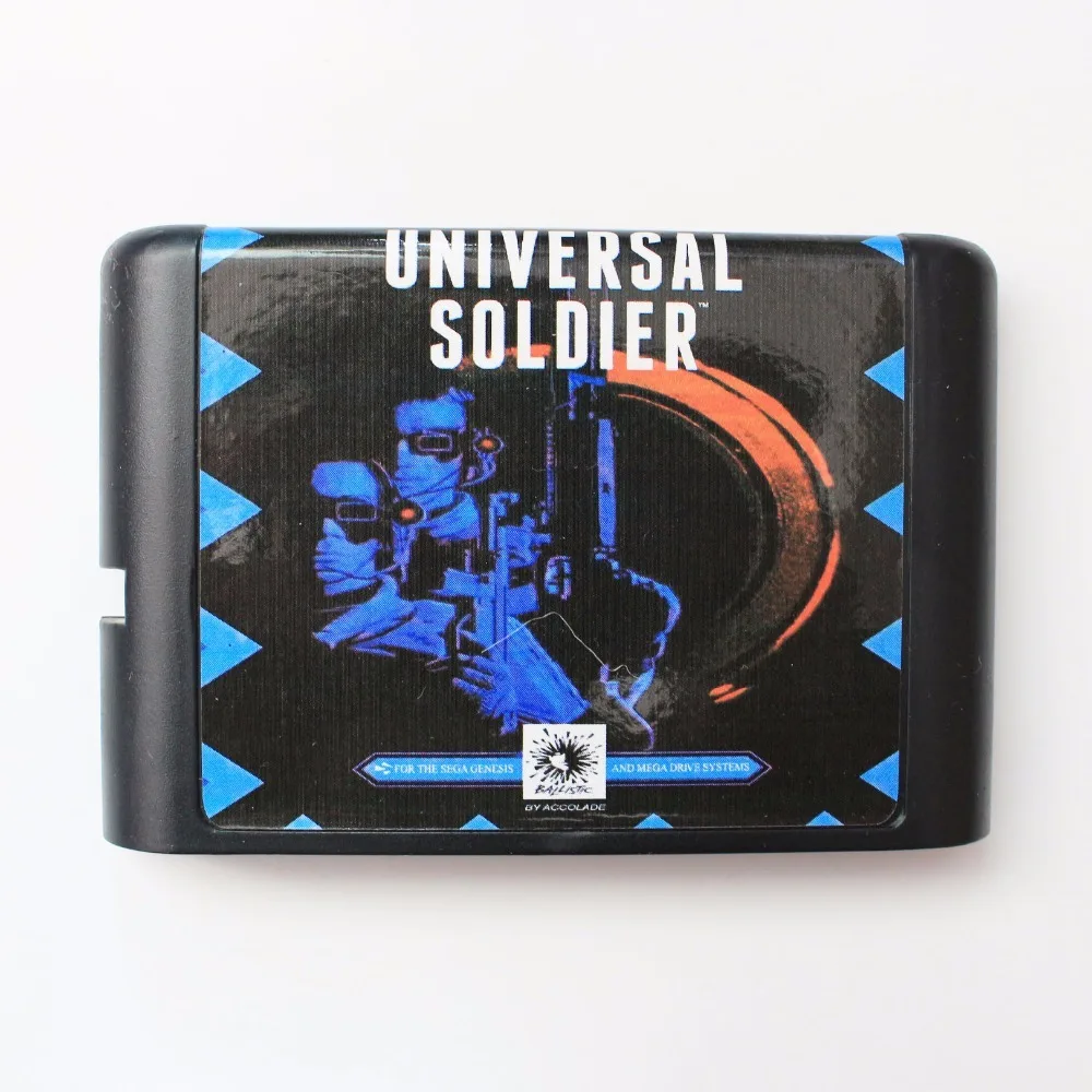 Universal Soldier 16 Bit Md Game Card For Sega Mega Drive For Genesis ...