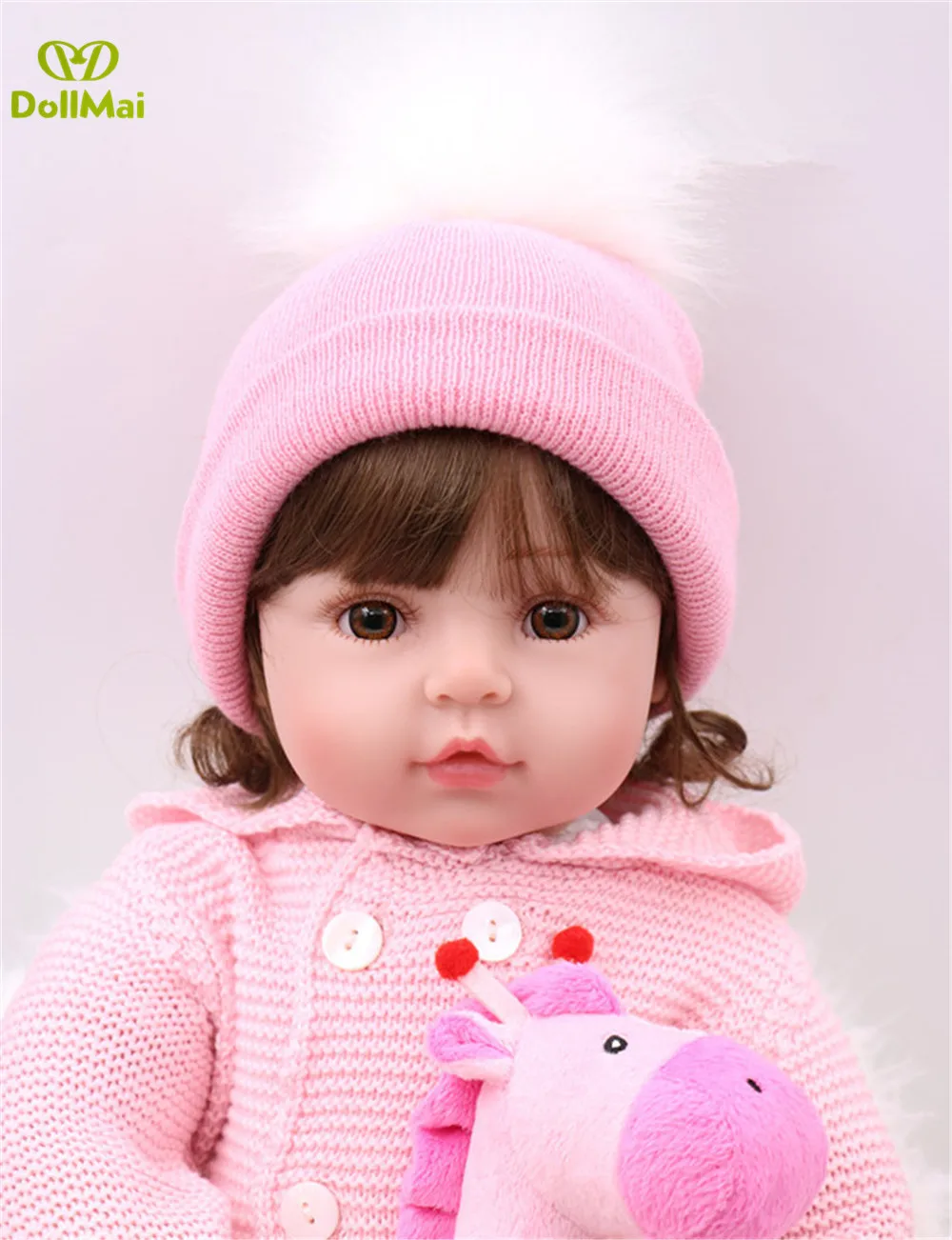 Boneca reborn baby alive 24 polegadas 60cm, brinquedo de vinil ...