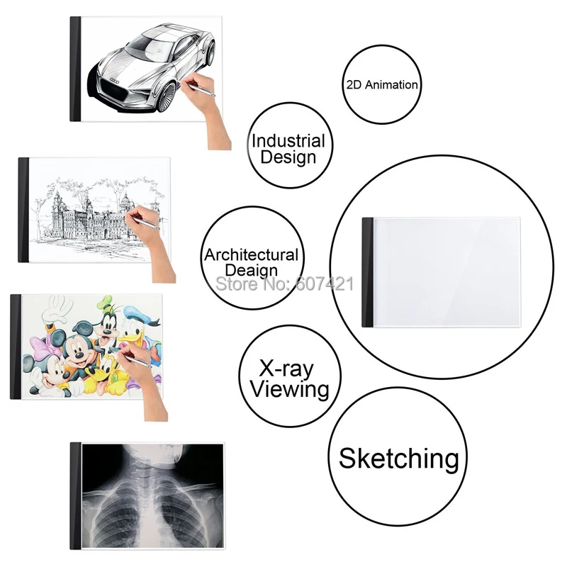 Flashlight Drawing 2d