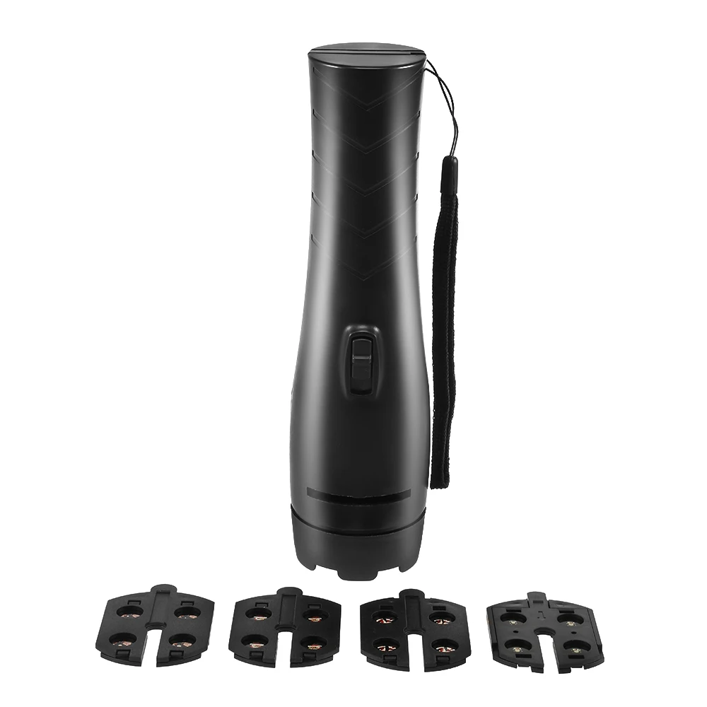 Portable Animated Flashlight LED Projection Lamp With 4 Slide Cards AAA ...