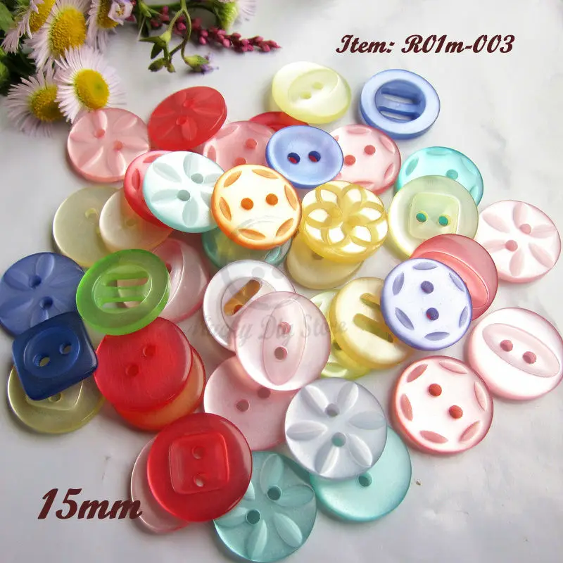 Craft-Buttons-144pcs-15mm-high-quality-mixed-color-shapes-decorative ...