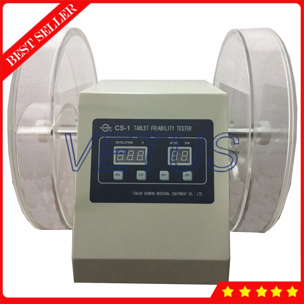 CS-1-Automatic-Lab-Testing-Equipment-Benchtop-Tablet-Friability-Tester ...